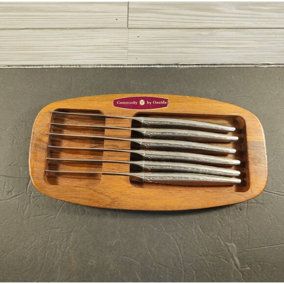 Oneida | Dining | Community By Oneida Culinary Steak Knife Set | Poshmark